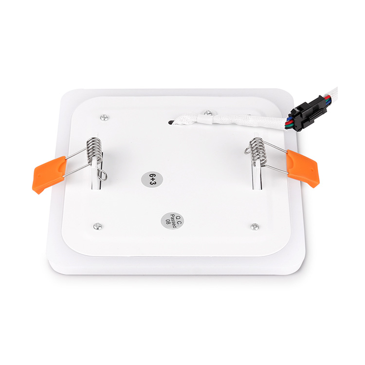 Slim Recessed Square Double Color Led Panel Light - Buy Double color ...